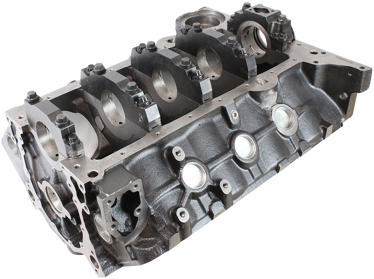Cast Iron S/B Chev Engine Block, 4.000" Bore