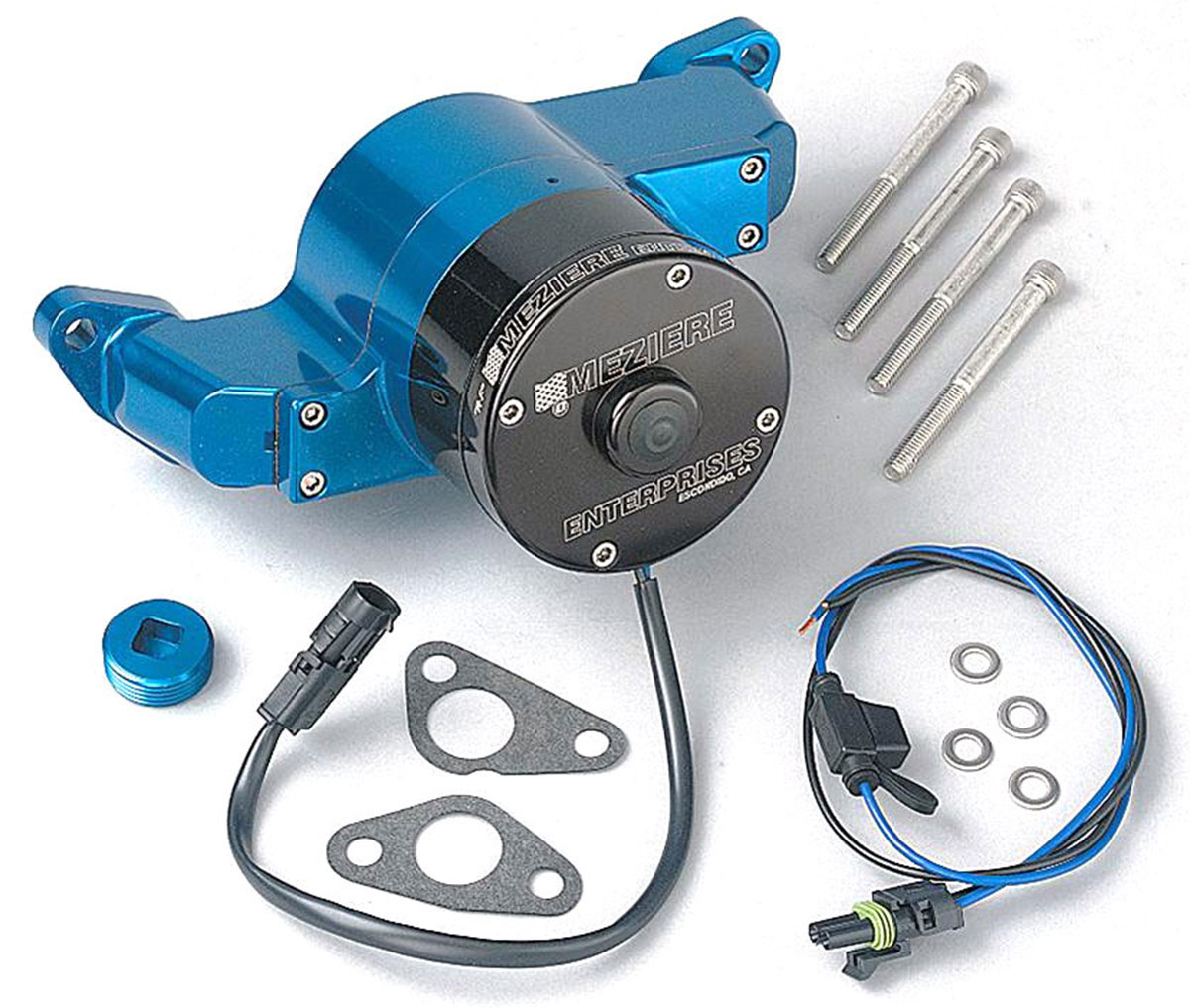 ELECTRIC WATER PUMP SBF BLUE